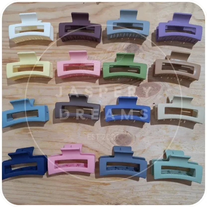 Small Rectangle Claw Clips – Jaspery Dreams